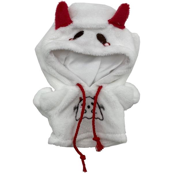 バリエーションコード : 2B9PQQRLQFぬいぐるみ用のおばけのパーカーです。「 適用サイズ 」約10cm・20cm綿人形「 セット内容 」パーカー　＊人形本体・眼鏡・靴などは含まれません。人形本体は含まれません。またセット内容以外のも...