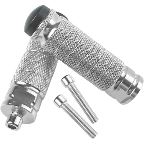 バリエーションコード : 2B9QDVH61V「愛車に快適さとスタイルをプラス。汎用フットペグ」バイクの乗り心地と見た目をワンランクアップ。この汎用フットペグは、あらゆるバイクに対応する高い汎用性とデザイン性が魅力です。ホンダ、ヤマハ、スズ...