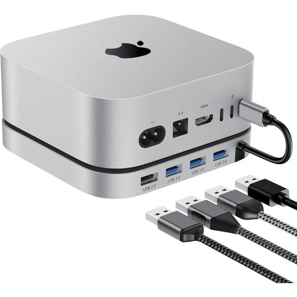 バリエーションコード : 2BUUXGQFW5「6-in-1ドッキングステーション」このMac Mini M4 2024専用ドッキングステーションは、Mac Mini M4 2024の機能性を最大限に引き出し、利便性をさらに向上させるための...