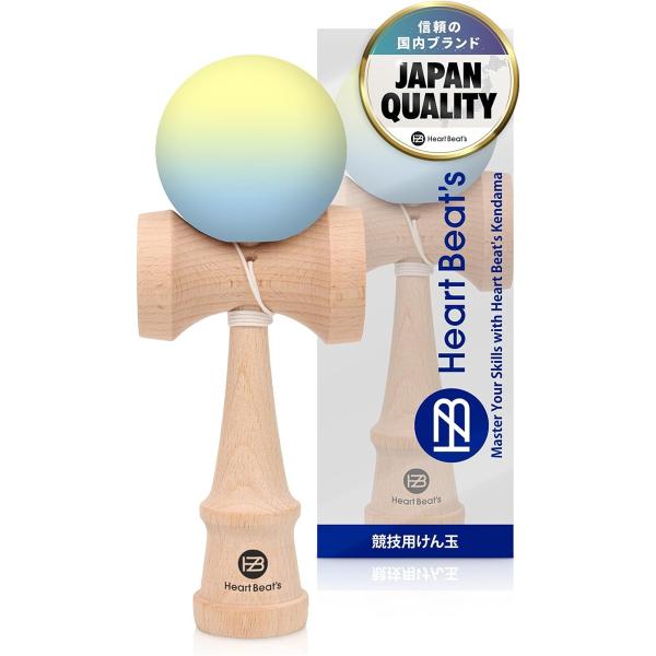 バリエーションコード : 2B9RWNS156「技が決まる。競技用けん玉」 Heart Beat's けん玉は、技の決まりやすさを追求した高品質な競技用けん玉です。初心者から競技志向者、幼児・小学生、子供からお年寄りまで幅広いレベルの方にお...