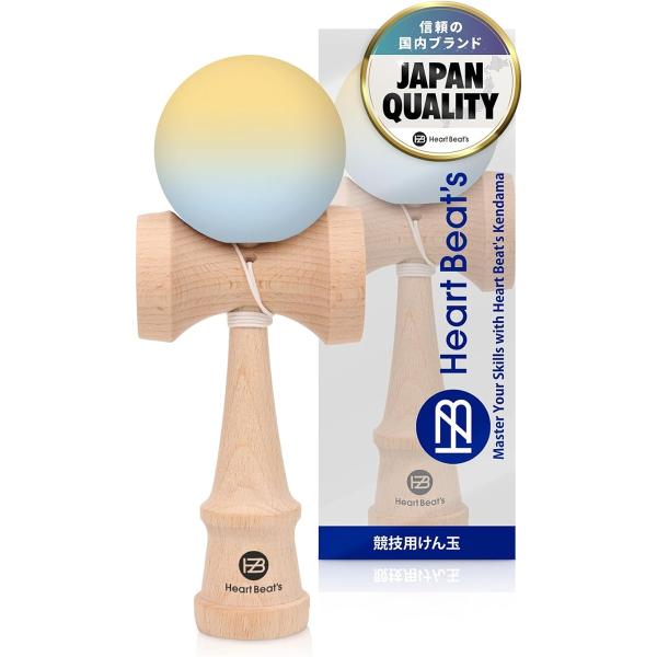 バリエーションコード : 2B9RWNS156「技が決まる。競技用けん玉」 Heart Beat's けん玉は、技の決まりやすさを追求した高品質な競技用けん玉です。初心者から競技志向者、幼児・小学生、子供からお年寄りまで幅広いレベルの方にお...