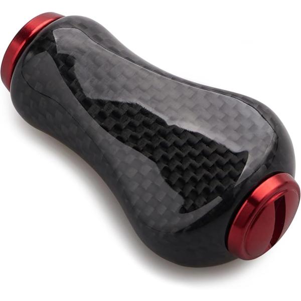 バリエーションコード : 2B936KL362「特徴」重量4.7g。綺麗なカーボンテクスチャ表面、1.5Kカーボン材質軽量と強度兼有ノブ。(改良型：キャップをしっかりと締めない問題を改善。)「サイズ」直径20mm、長37.5mm、厚15mm...