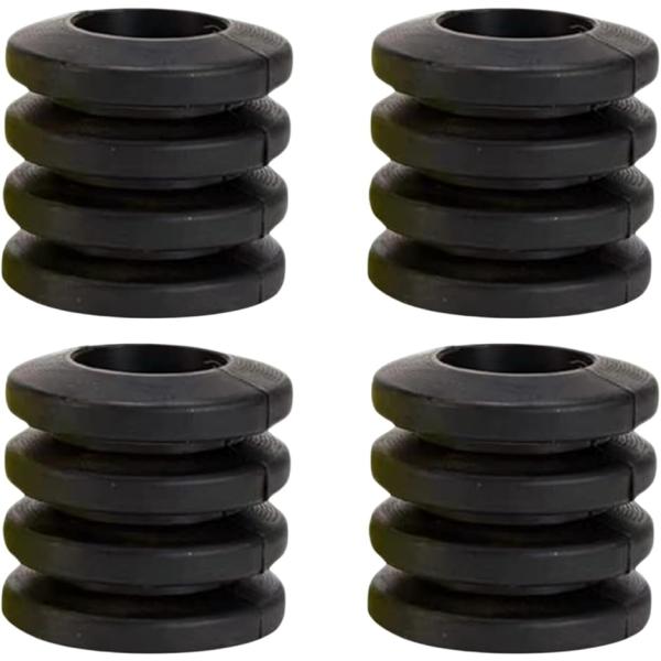 バリエーションコード : 2B9RL8Q8X0車のショックアブソーバーのストローク調整に最適な汎用バンプラバー4個セットになります。車高調整やアウトリップ、ヘラフラッシュスタイルの車両にも適しており、車体の安定性を確保しつつ。乗り心地を向上...