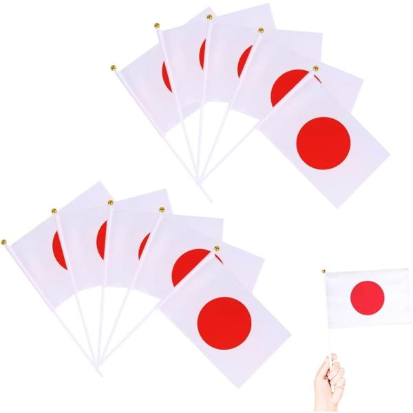 「小さくて手ごろな設計」人込みで持ち歩いていても周囲の邪魔にならない大きさです。「耐久性ばっちり」旗の周りは二本縫いがされています。旗の強度はばっちり。耐久性もあります。「雨でもOK」雨や汚れに強いポリエステル素材。例え濡れても素早く乾燥し...