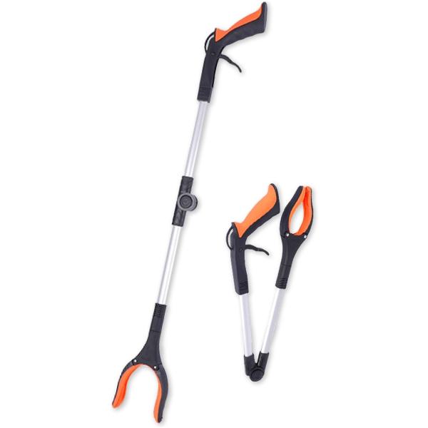 「優れた操作性」このマジックハンドは、少し遠かったり高い場所にある物を簡単につかむことができます。腰を屈めたり立ち上がる動作をせずに、立ったままで床に落ちた物を拾うことができるため、日常生活のサポートに最適です。高齢者にも便利にお使いいただ...