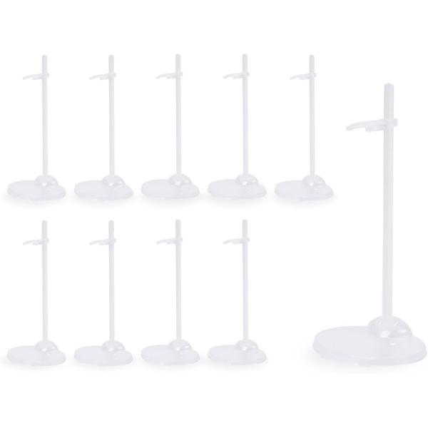 バリエーションコード : 2B9TYNJ8WF汎用透明ドールスタンド10個セットです。あなたの愛するフィギュアや人形を魅力的にディスプレイしましょう。リカちゃん人形、バービー人形、ジェニーちゃん、エリーちゃん、フィギュアまで、幅広いモデルに...