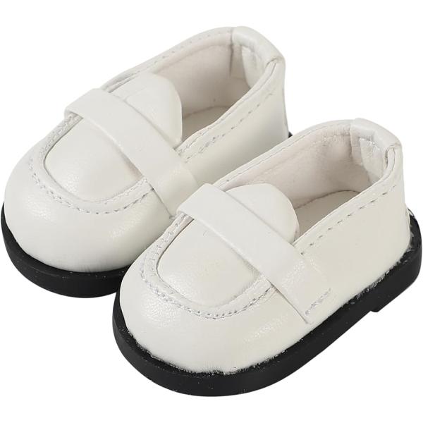 バリエーションコード : 2B9UGIP8CSぬいぐるみ用の革靴です。人形（ぬいぐるみ）は、靴を履いて立つことができます。「 適用サイズ 」約20cm綿人形「 セット内容 」靴　1点（長さ5.5cmx幅3cm・高さ2.3cm）「 素材 」P...