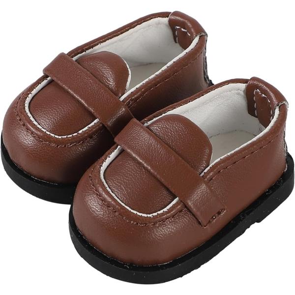 バリエーションコード : 2B9UGIP8CSぬいぐるみ用の革靴です。人形（ぬいぐるみ）は、靴を履いて立つことができます。「 適用サイズ 」約20cm綿人形「 セット内容 」靴　1点（長さ5.5cmx幅3cm・高さ2.3cm）「 素材 」P...