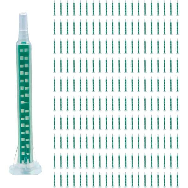 バリエーションコード : 2B9UI010XR2液の接着剤をなめらかにミックスできるミキシングノズル互換品です。大容量セットで各種接着作業にお使いいただけます。車の補修や家具の修理やガンプラ作成まで幅広くお使いいただけます。混ぜる接着剤によ...