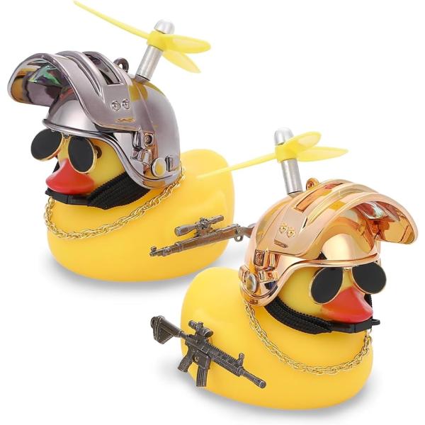 バリエーションコード : 2B9VIQYDQC可愛さと実用性を兼ね備えたアヒル型ライト 小さな黄色いアヒルが、プロペラ付きヘルメットやサングラスを装着したユニークなデザインで登場。自転車やベビーカー、車の飾りとしてだけでなく、実用性も抜群。...