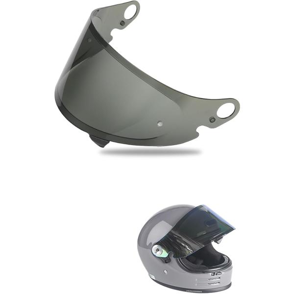 バリエーションコード : 2B9W5P0JIV「適合ヘルメット」SHOEI グラムスター(Glamster) CPB-1V ヘルメット。眩しさだけでなく紫外線（UV）も99%カットで目に優しい。「高光透過率」光を多く取り入れ、曇でも快適なド...