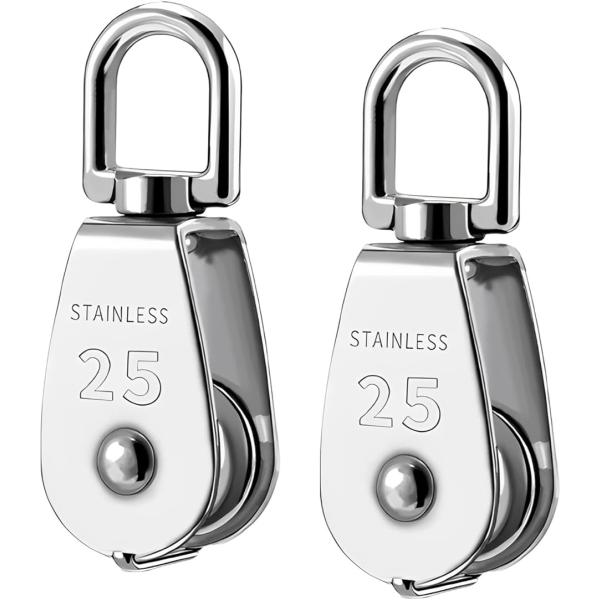 バリエーションコード : 2B9VYVTF69「360度回転設計」使用中のロープのねじれを防いでくれる360度回転設計となっており、スムーズな作業を実現。リング部分もとても頑丈なので抜群の安定感を発揮し、荷物等の吊り上げ・引っ張り作業に便利...