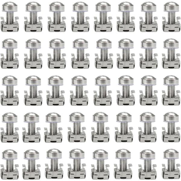 「M5 80点セット」サーバーラックに最適なM5規格のケージナット40個とケージネジ40個の合計80点セット。DIY愛好者にぴったりな大容量パックです。「防錆性に優れた素材」ニッケルメッキ加工により、ケージナットとケージネジは錆に強く、長期...