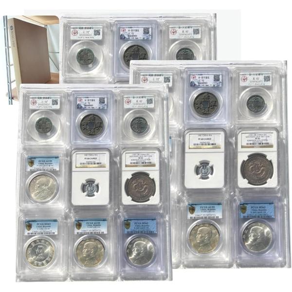 バリエーションコード : 2B9P6XQ2GOクリアなバインダーレフィル３枚（コイン、バインダーは含まれていません）