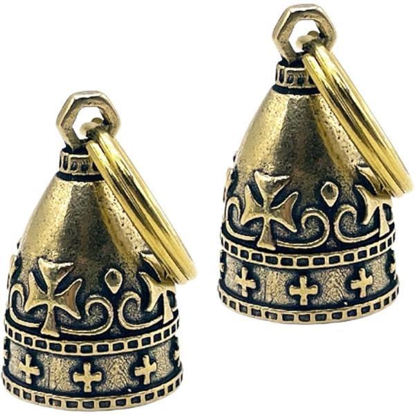 バリエーションコード : 2B9WVPLYGLバイクの守護と交通安全を祈願するお守りとして最適な真鍮製のガーディアンベルになります。落ち着いた音色がバイカーへ安心な旅をお届けします。リング付きなので、お好みの場所にお取付けいただけます。取付...