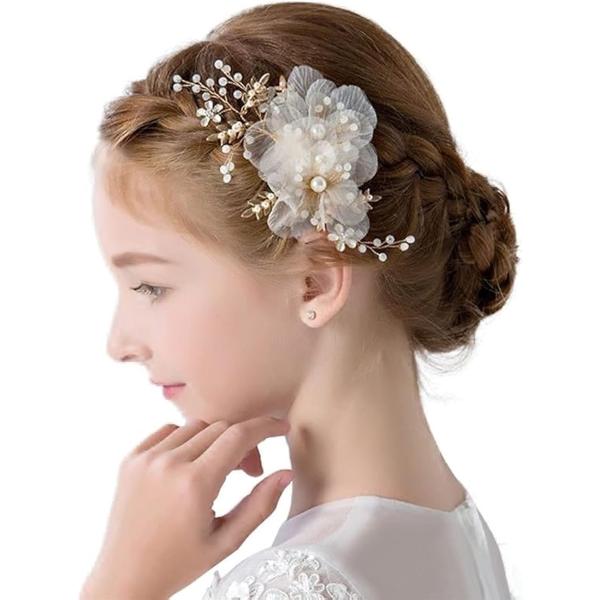 バリエーションコード : 2B9W3JF5O6シンプルなワンピースとヘアスタイル、結婚式、パーティ、ダンスパーティー、ショー、誕生日パーティー、ショー、撮影、その他の特別なシーンが似合うヘアアクセサリーです。タイプA：素材：人工真珠+ライン...