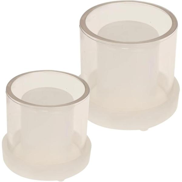 バリエーションコード : 2B9XTW86X5オリジナルのボタニカルキャンドルランタンづくりに便利なモールド（型）2サイズセットです。円柱・中空のキャンドルモールドを製作できます。外側は透明なポリカ素材を使用しており、製作過程・仕上がりを確...