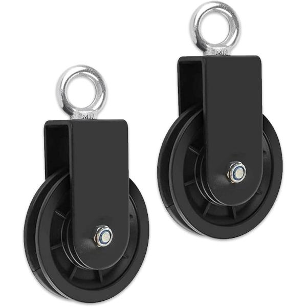 バリエーションコード : 2B9Y1WIPCC「ケーブルトレーニングに」ケーブルトレーニングマシン用のプーリー（滑車）です。自宅で手軽にトレーニングしたい方にもオススメ。様々なトレーニングアイテムに使える汎用タイプです。ベルト付き/ベルトな...