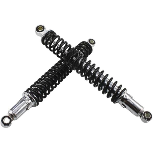 「高性能エアショック」このリアショックサスペンションは、400mmの汎用品で、ほとんどのバイクに対応。荒れた道路でも衝撃を吸収し、快適な乗り心地を提供します。「幅広い適合車種」ユニバーサル仕様で、50ccから300ccのストリートバイク、ダ...