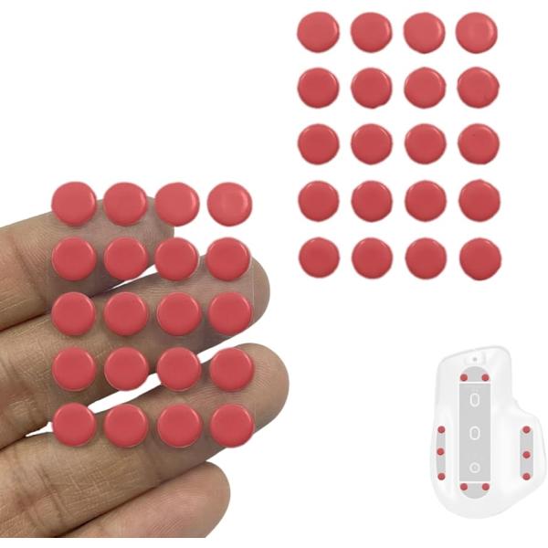 バリエーションコード : 2B98GDKYJI「1ピースの直径は6mm」 表面は丸く加工されているので滑りは良好「装着イメージ」 様々な形状のマウスソールにも対応します「強力な粘着部分」 ピンセットを使いズレないようにしっかり貼り付け作業を...