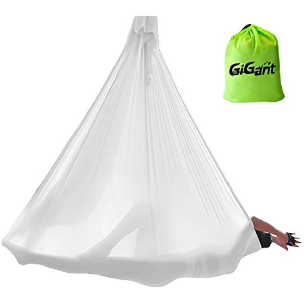 バリエーションコード : 2B82SO24VGGiGant 国内 エアリアルヨガ用ハンモック。ハンモックのみ欲しい方、追加でカラー違いがほしい方のご要望にお答えして待望の単体ハンモック。サイズ：約5ｍx幅約2.8ｍ 素材：ナイロン内容：本体...