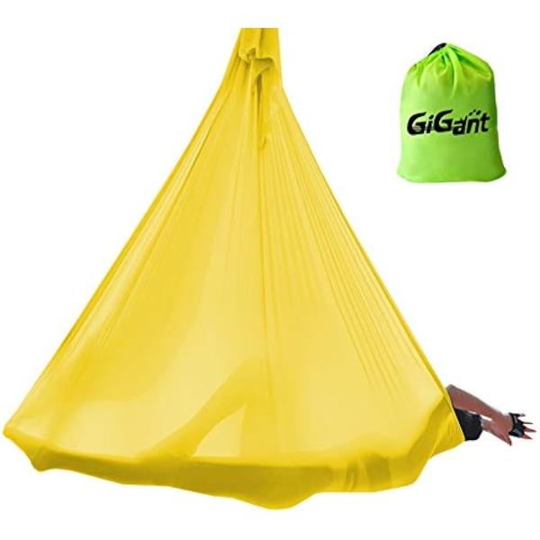 バリエーションコード : 2B82SO24VGGiGant 国内 エアリアルヨガ用ハンモック。ハンモックのみ欲しい方、追加でカラー違いがほしい方のご要望にお答えして待望の単体ハンモック。サイズ：約5ｍx幅約2.8ｍ 素材：ナイロン内容：本体...