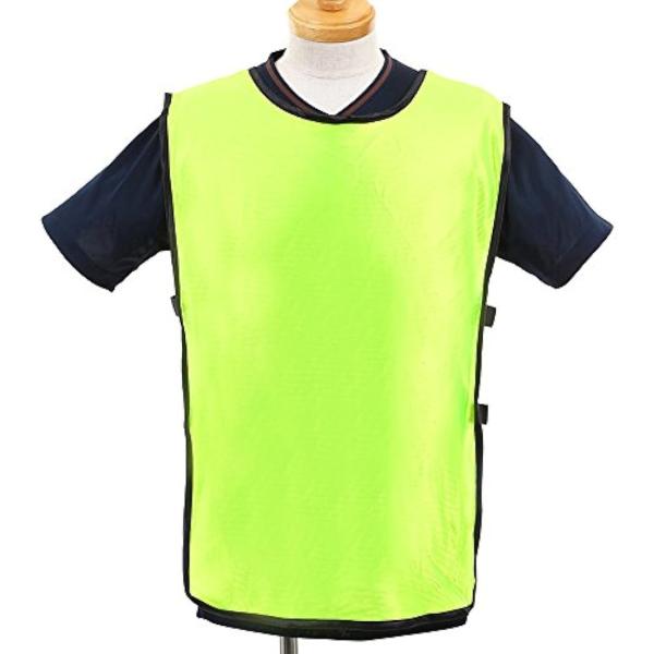 バリエーションコード : 2BILH64X5X軽量速乾サイドレスタイプで脱ぎ着がらくらく 無地 カラービブスとなります。フットサル・サッカーやバスケといったチーム戦競技のチーム分けに最適です。メッシュ性の生地でとても軽く、また速乾性なので運...