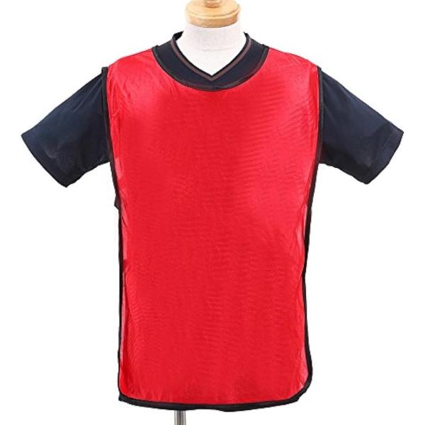 バリエーションコード : 2BILH64X5X軽量速乾サイドレスタイプで脱ぎ着がらくらく 無地 カラービブスとなります。フットサル・サッカーやバスケといったチーム戦競技のチーム分けに最適です。メッシュ性の生地でとても軽く、また速乾性なので運...