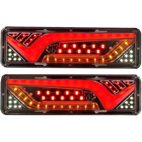 バリエーションコード : 2BJ0IUNIP9「安全とスタイルの融合、進化したトラックテールランプ」このトラックテールランプは高輝度LEDチップとシーケンシャルウインカーを備えています。瞬時点灯により、後続車が早く先行する車両の状態を確認で...