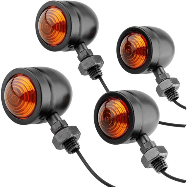 バリエーションコード : 2BJ16X99JG「愛車を輝かせる、レトロなブレットウインカー」独特な弾丸型のデザインが目を引く、高品質な砲弾型ウインカーでバイクの印象を一新。12V5Wの明るさで、安全性とスタイルを両立。チョッパーやクラシック...