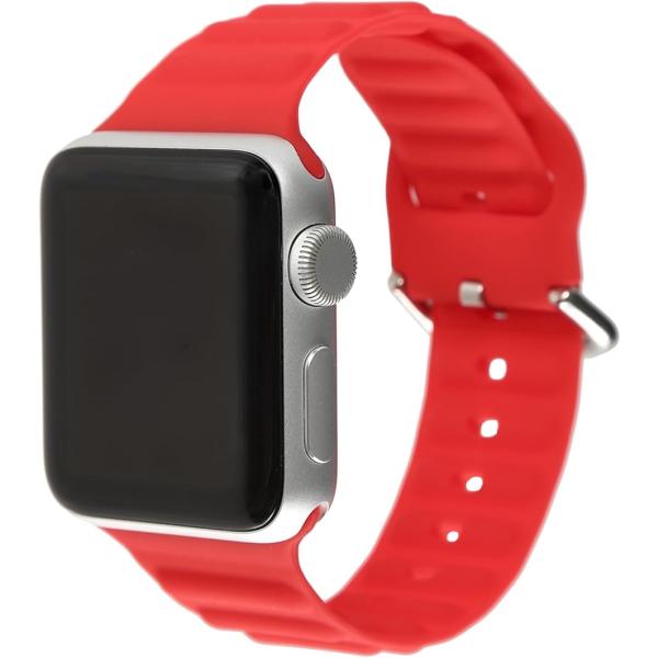 バリエーションコード : 2BJ2STJRQHこのApple Watch 対応ベルトはシリコン素材で作られており、防水性、防汗性にすぐれており、快適で柔らかいです。ストラップも太めで着け心地も良く、使いやすいです。この素材は人間の皮膚に害も...