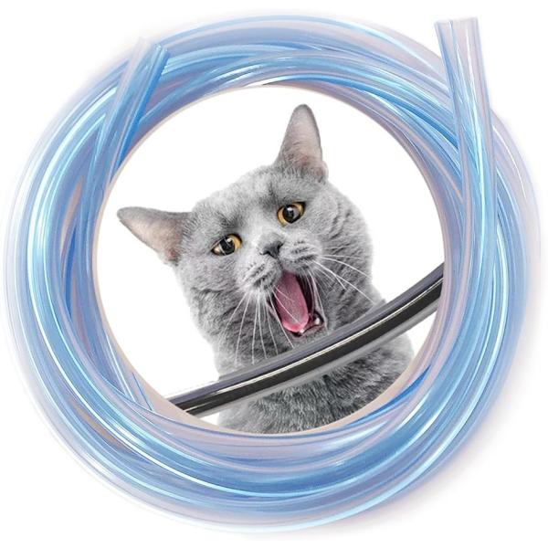 バリエーションコード : 2B99133J99猫コード噛み防止として厚くて硬めのPVC素材で厚みは2MM程の猫 コードカバーです。長さは6M/本で犬、猫、ウサギなどの感電保護としてコード保護に使われます。ビニールチューブで電気配線やLANケ...