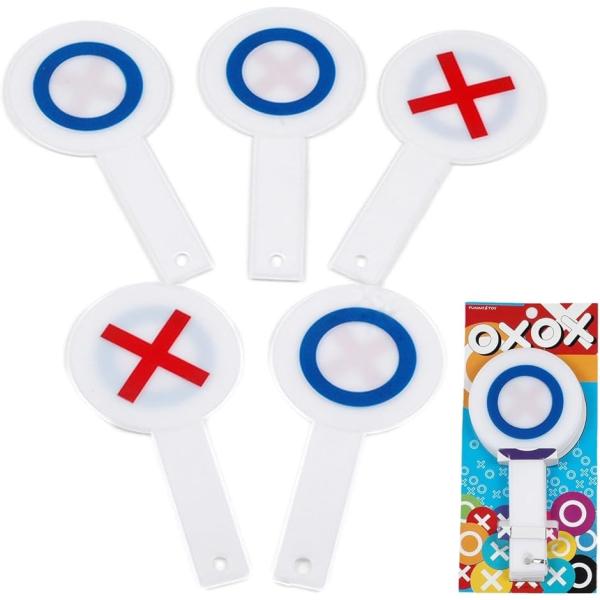 パーティやイベントなどで大活躍。まるばつプレート5枚セットです。表面が〇、裏面がxリバーシブルデザインです。簡単シンプルで視認性に優れ、分かりやすいまるばつプレート5枚セットです。リバーシブルプレート。表裏をひっくり返すことで〇とxの切り替...