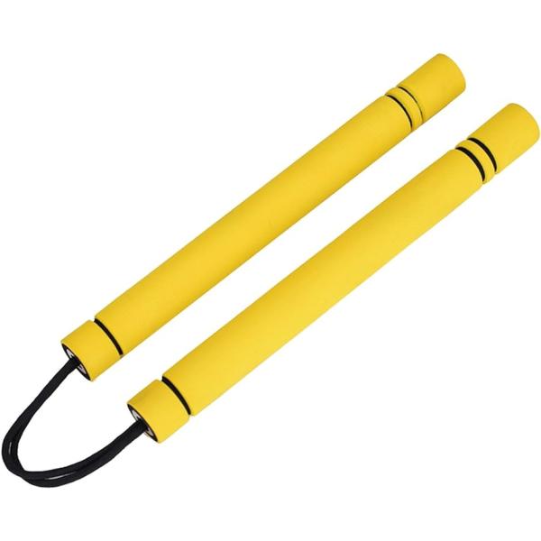 バリエーションコード : 2BJ3UTR9TF練習用のスポンジ製ヌンチャク。カンフー愛好者やコスプレファンに最適な玩具武器で、安全性と楽しさを兼ね備えた商品です。カンフーでダイエット（ヌントレ）を楽しむなら、スポンジ製ヌンチャクがおすすめ。...