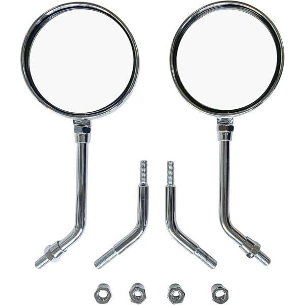 バリエーションコード : 2BJCCU6NQL正ネジ M10 の汎用 Z2ショートミラー ショートステー 左右セット　10mm正ネジ車であればそのまま取り付け可能。(ヤマハ車など逆ネジ車両取り付けの際はアダプタが必要になります)「適合車種例...