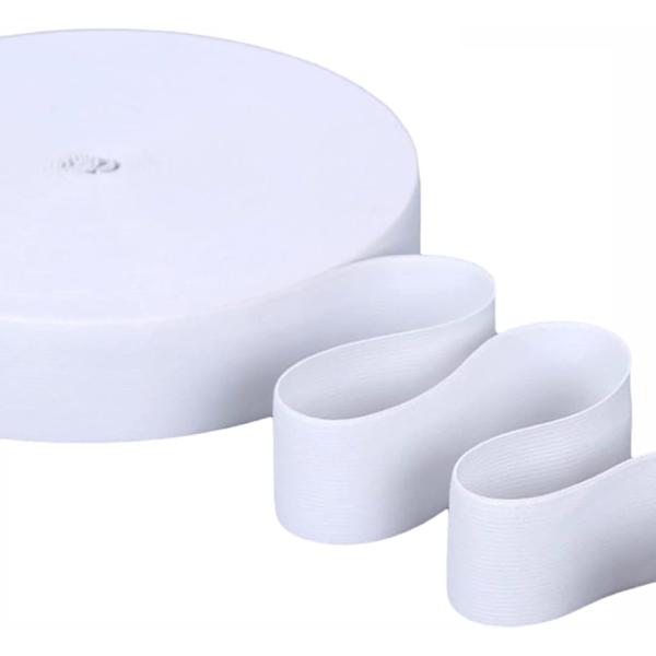 バリエーションコード : 2BJ5CNGRV8パジャマやパンツ、ズボンのゴム交換に。全長40メートルの業務用織ゴム、太さ5cm（50ミリ）です。「古くなったゴム替え用に」よれよれになったウエストゴムや裾ゴム、敷布団パッドなどの替えゴムとして...