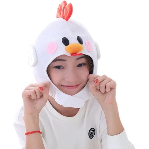 バリエーションコード : 2BJ5RYVTQQ「にわとり」のかぶりもの。とさか、くちばしも付いていてとってもキュート?ほっぺのピンクにキュン?軽量設計で長時間被っていてもストレスなくその場を楽しめます・お子様から老若男女問わずオールマイティ...