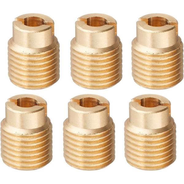 バリエーションコード : 2BJFRFYLOC「メインジェット 全ネジ型/大 詳細」キャブレターメインジェット#85，#90，#95，#100，#105，#110。合計6個セットです。管理や持ち運びに便利なクリアーケース付き。「メインジェッ...