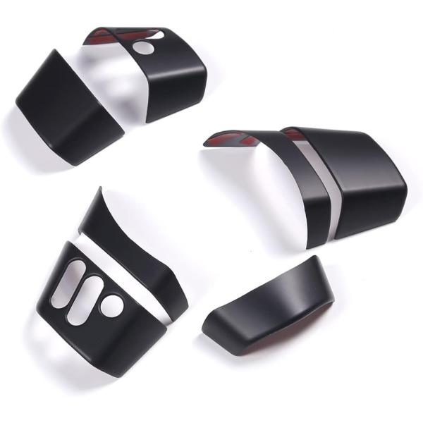 「適合車種」トヨタ FJ クルーザー 年式：2007〜2021年 商品をご購入の前に、お車のモデルと外観を必ずご確認ください。「車種専門設計」この専用のデザインでステアリングパネルに合わせて作られた装飾シールです。ステアリングパネルの形状に...