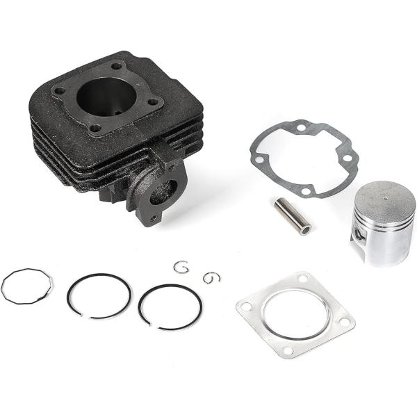 ・SUZUKI 車用 純正と互換性のある社外品のシリンダーキット。ノーマルと同じ排気量の純正タイプです。補修品としてそのまま交換できます。・適合車種：レッツ/IIS　全車種　セピア/セピアZZ(AF50) 全車種　セピア/セピアRS/セピア...