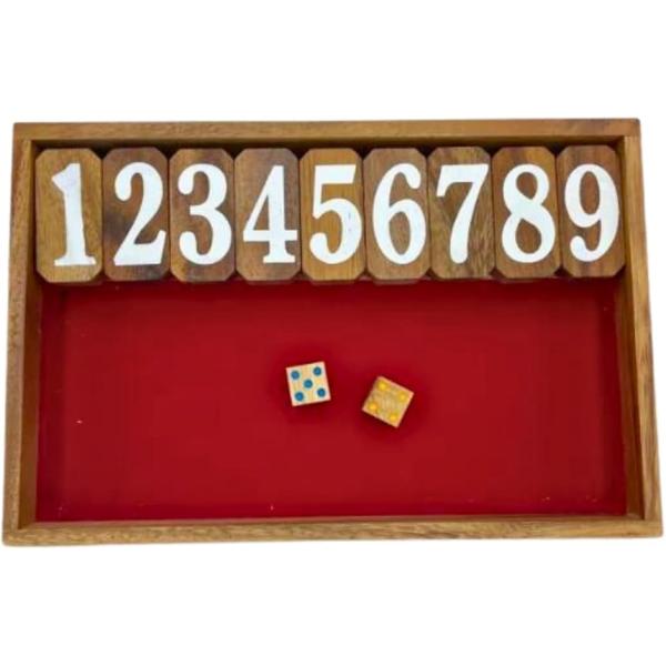バリエーションコード : 2BJ510YYOKKINOKINO ジャックポット ダイス ボードゲーム サイコロ ゲーム Jackpot Dice Game (レッド)