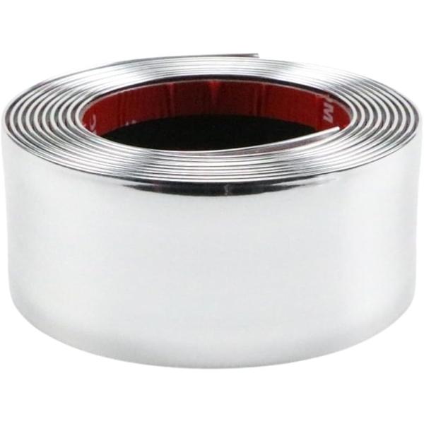 バリエーションコード : 2BJCDGUJQP愛車のドレスアップ/ボディーの保護/キズ隠しに。メタリックシルバーのメッキモール。選べる3サイズ。長期間にわたって車体を保護し外部からのダメージから車を保護。スタイリッシュなカラーで愛車をグレー...