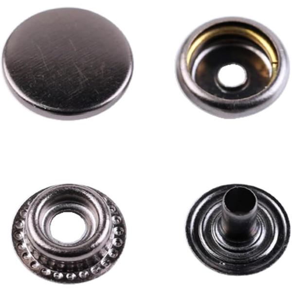 バリエーションコード : 2BJD18DN3P・レザークラフトのDIYにおすすめのジャンパーホックです。革財布、ストラップ、キーホルダー、バッグなど手作り小物作りに。たっぷり100個セットで、ご自宅用から販売用までたくさん作れるメタルボタン...