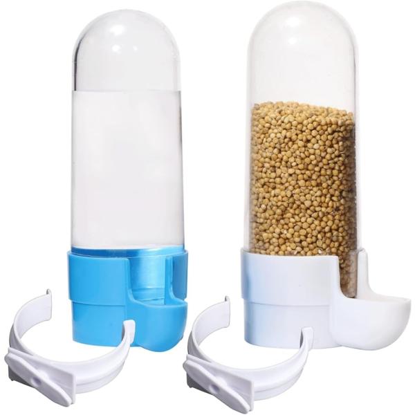 「2個セット商品」給餌器、給水器として使えます「残量確認が容易」クリアボトルなので視認性は良好です「固定方法を改良」バックル装備でさらに固定がしっかりと行えます「汎用性が高い」縦、横どちらの格子でも装着が可能となりました「容量」90?「サイ...