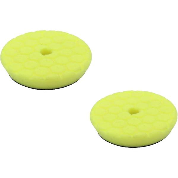 バリエーションコード : 2BJGLXSJN4v互換タイプ(ルペス、リョービなどのポリッシャー)で6インチ、150mmのウレタンバフ2枚セットです。パッドの表面がフラットバフに比べて熱がこもりにくいハニカム構造になっており、コンパウンドが焼...