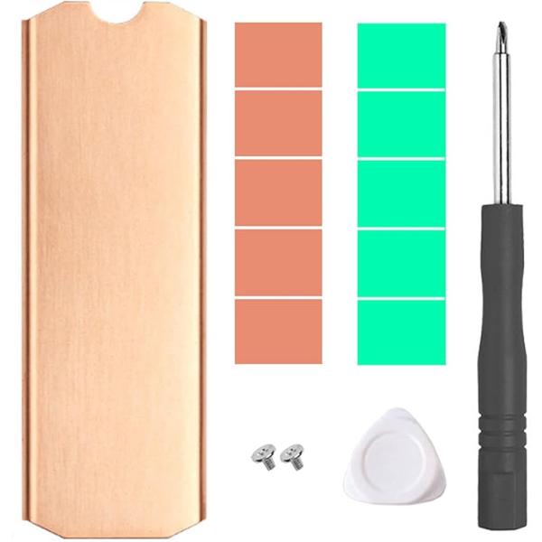 バリエーションコード : 2BJGOV0I1P1、［ 対応デバイス ］：この 純銅 ヒートシンクは (1) M.2 2280 SSDと互換性がある。(2) PS5/PlayStation5 のSSD用にも適応。(3) ほかにいろいろなラップ...