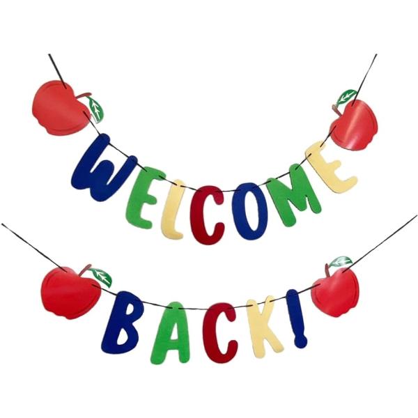 バリエーションコード : 2BJH85GN94・ホームパーティーやイベントでの飾り付けに。カラフルな文字とアップルが特徴的なガーランドです。WELCOME / WELCOME BACK の2種類からお好きな方を選べます。・飾った場所をパッと...