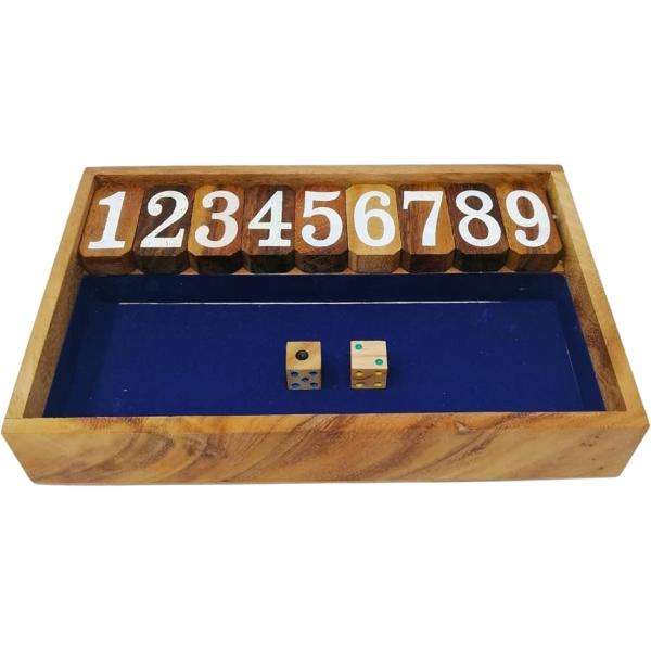 バリエーションコード : 2BJ510YYOKKINOKINO ジャックポット ダイス ボードゲーム サイコロ ゲーム Jackpot Dice Game (ブルー)