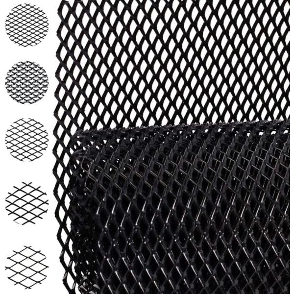 バリエーションコード : 2B2SL3G2CH「車のエアロ加工やドレスアップに最適」車のエアロ加工やフロントグリルなどで使えるアルミ製メッシュネットカバーです。カラーはブラックとシルバーから選択でき、網目の大きさは3mm x 6mm / 4...