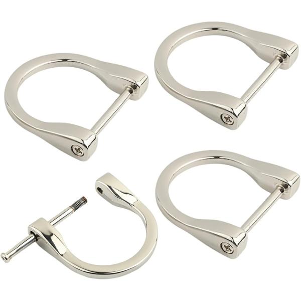 バリエーションコード : 2BJK5WYXDV「ネジ式Ｄカン」ドライバーでネジを回して開閉できるＤカン。通常のＤカンと違い何度でも付け外しができるので大変便利です。ハンドメイドはもちろん、服や靴のリメイクまで幅広い用途に使えます。「すっきり...